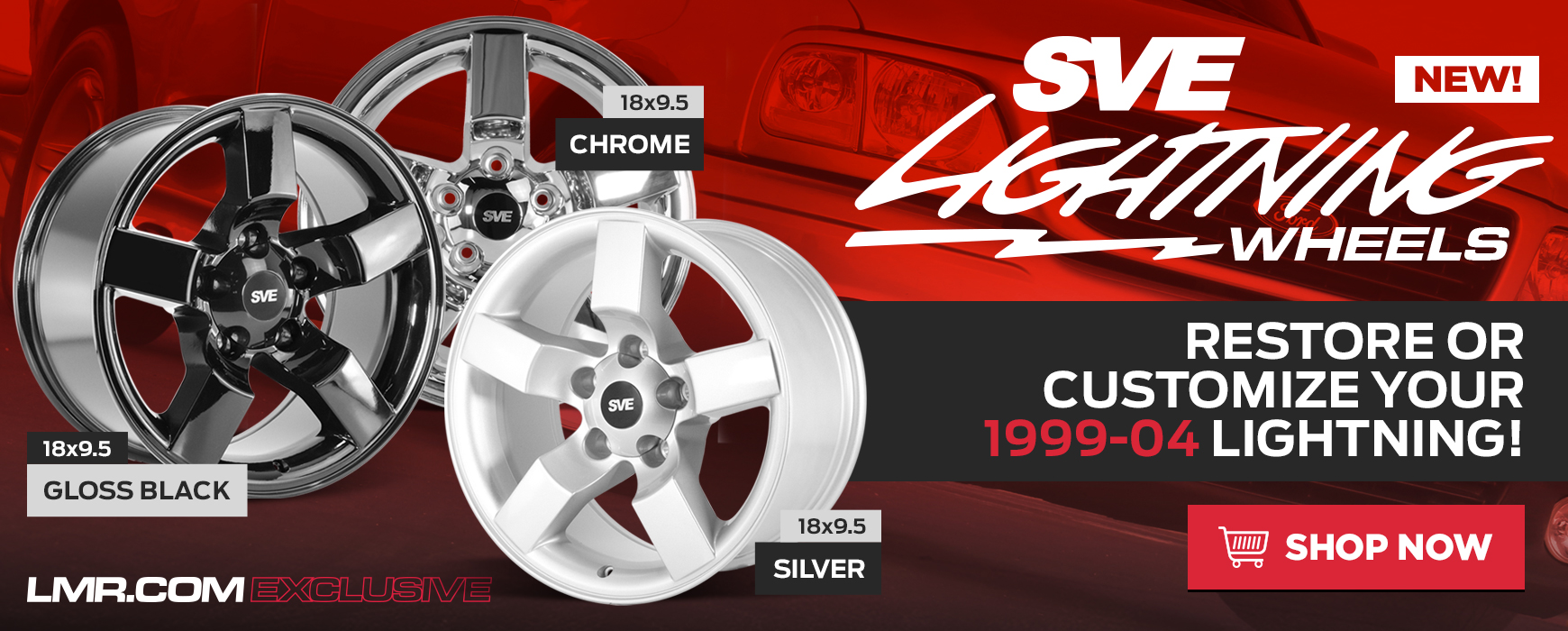 Ford F150 Lightning Parts, SVT Lightning Parts @ LMR